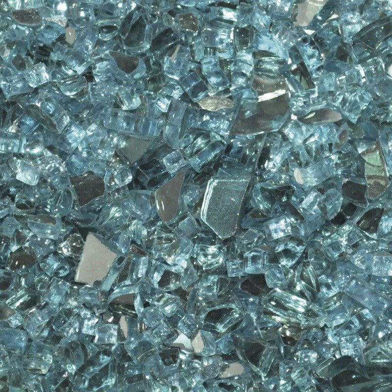 Fireplace Glass Azuria Reflective 1/2" - 1 lb – All Backyard Fun