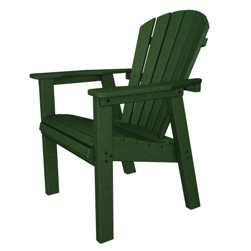 POLYWOOD Seashell Casual Chair Recycled Plastic – All Backyard Fun